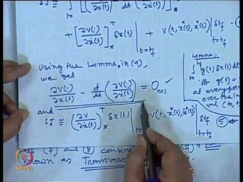 Mod-01 Lec-32 Dynamic Optimization Problem : Basic Concepts & Necessary - YouTube