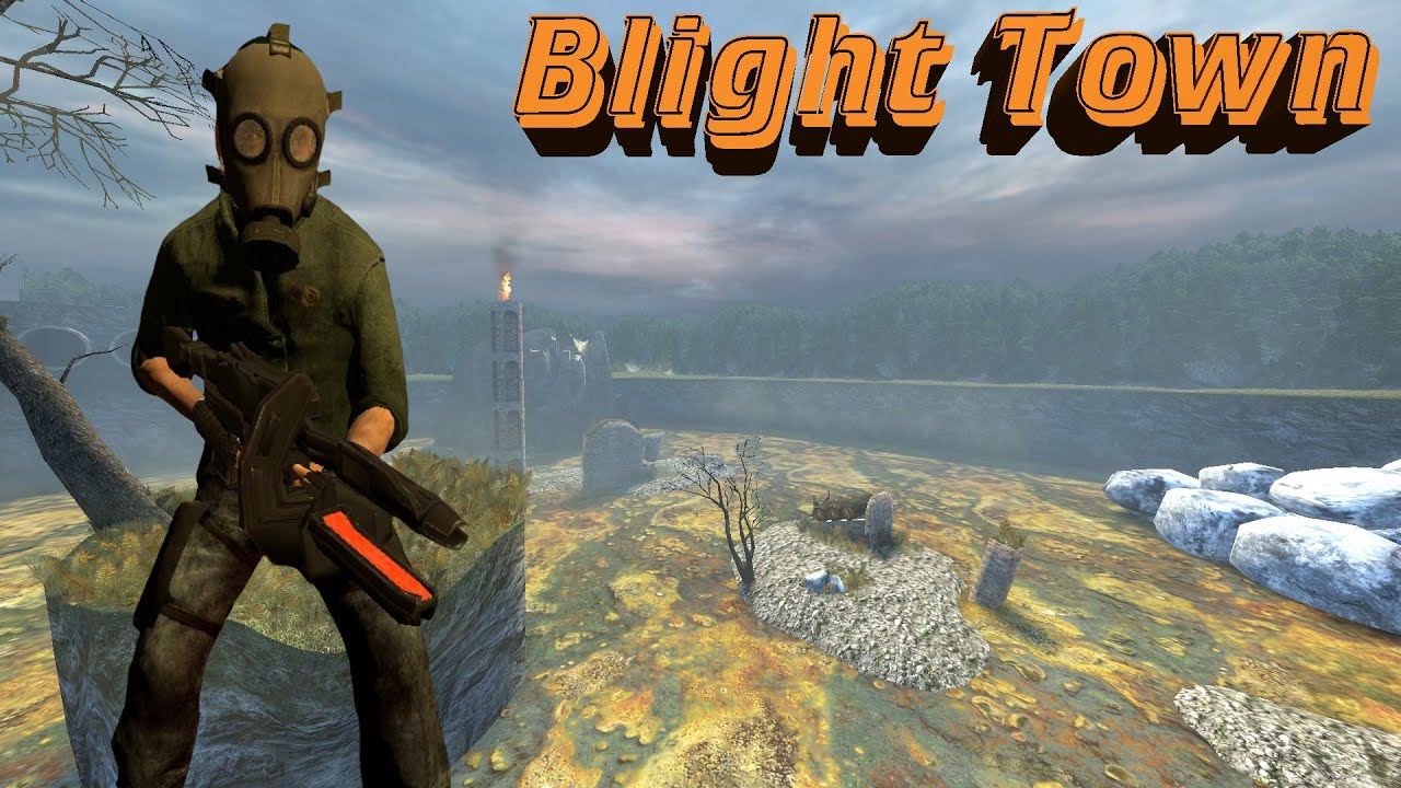 Прохождение Half-Life 2 Blight Town - YouTube