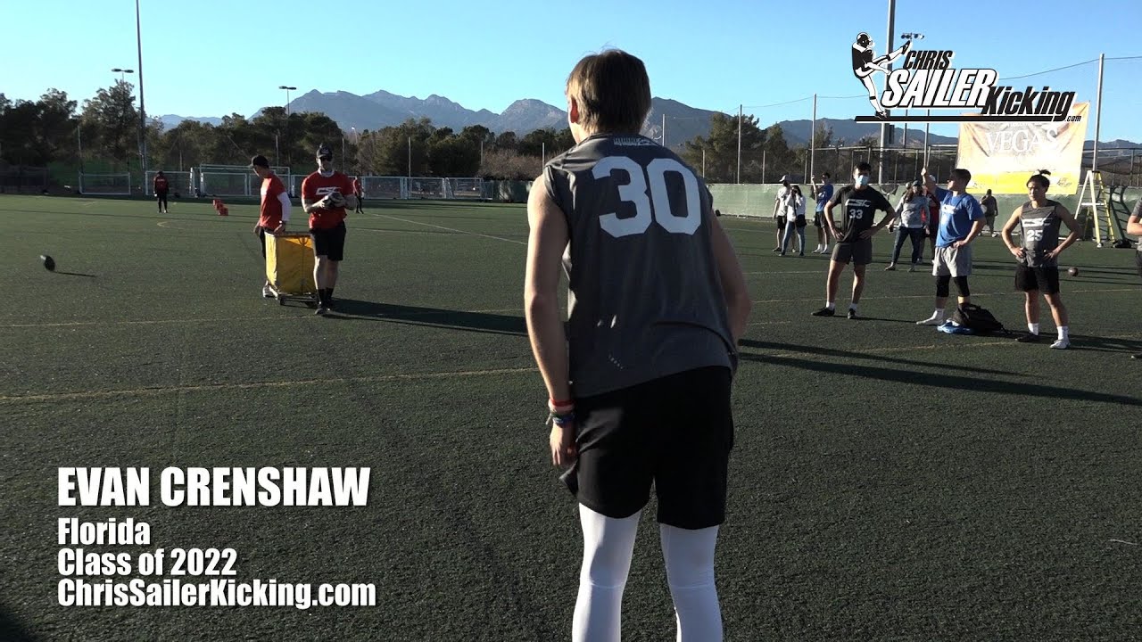 Evan Crenshaw - Punter - YouTube