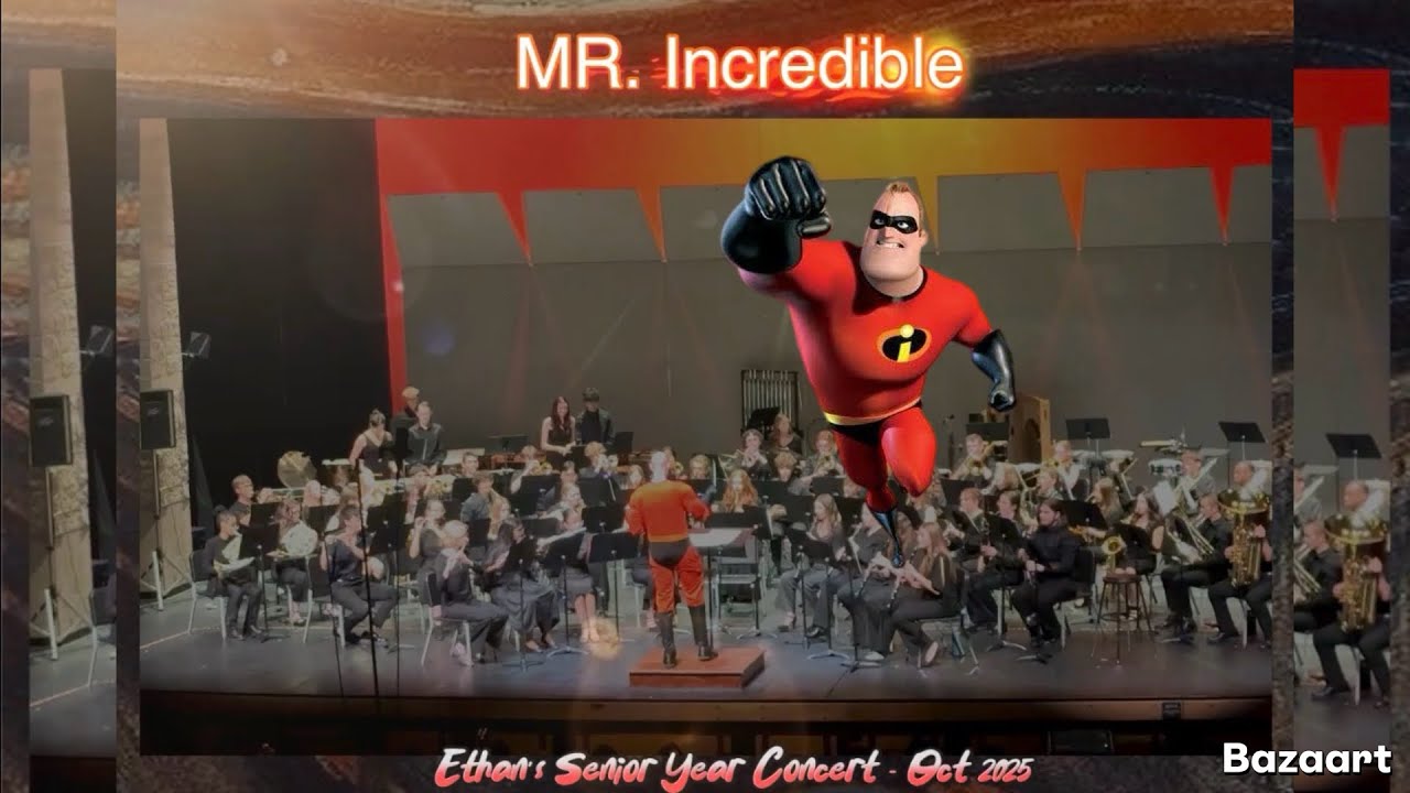 Mr. Incredible - Ethan's Senior Year Concert - Cherokee Trail High ...