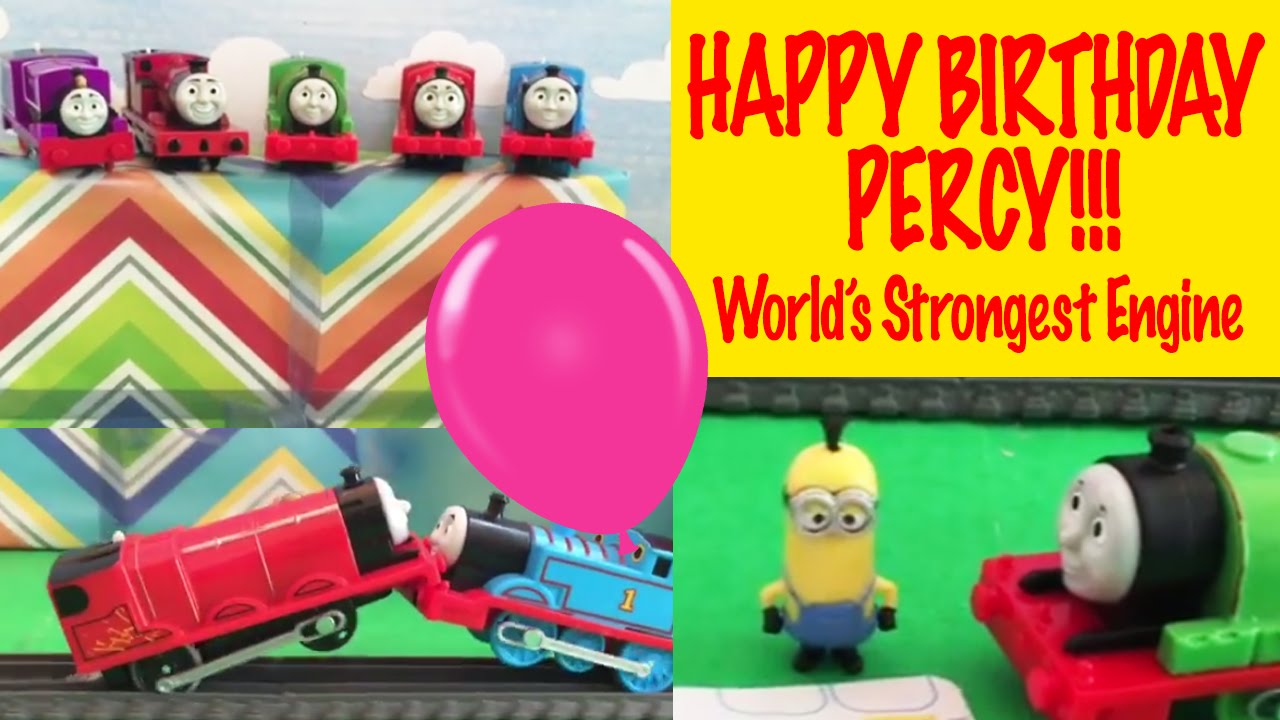 Percy's Big Birthday Bash - Thomas and Friends World's Strongest Engine ...