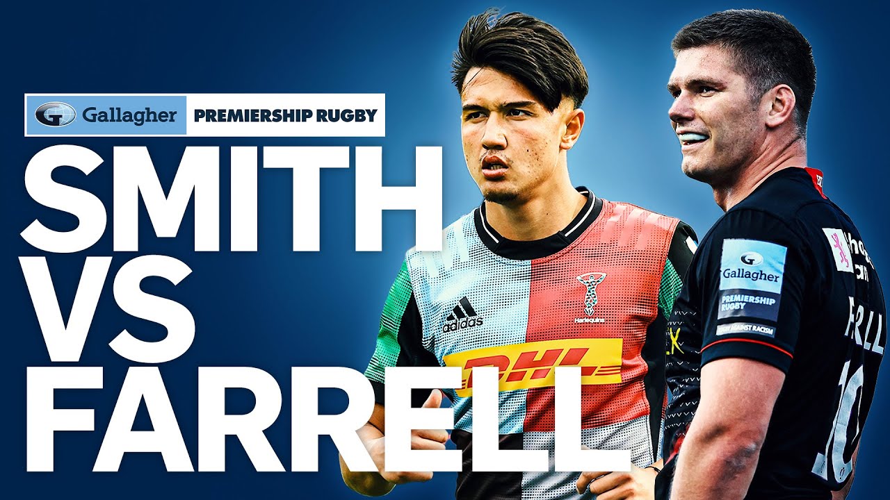 Smith v Farrell | Fly-Halves Face Off in Tottenham! | Saracens v ...