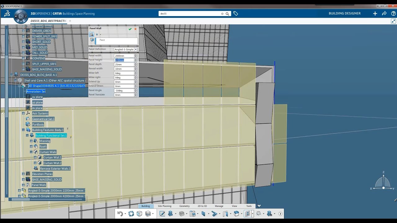 Catia Building Designer - YouTube