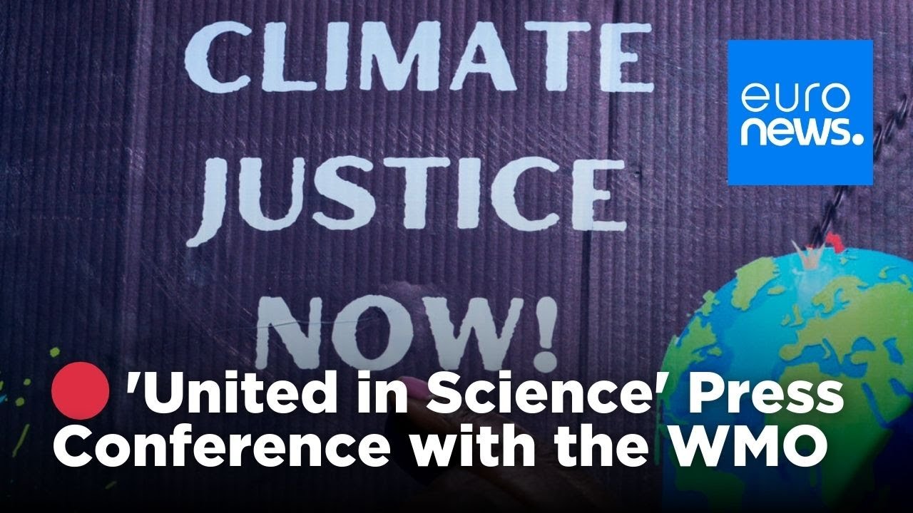 🔴 UN: Press conference of the 'United in Science' event with the WMO ...