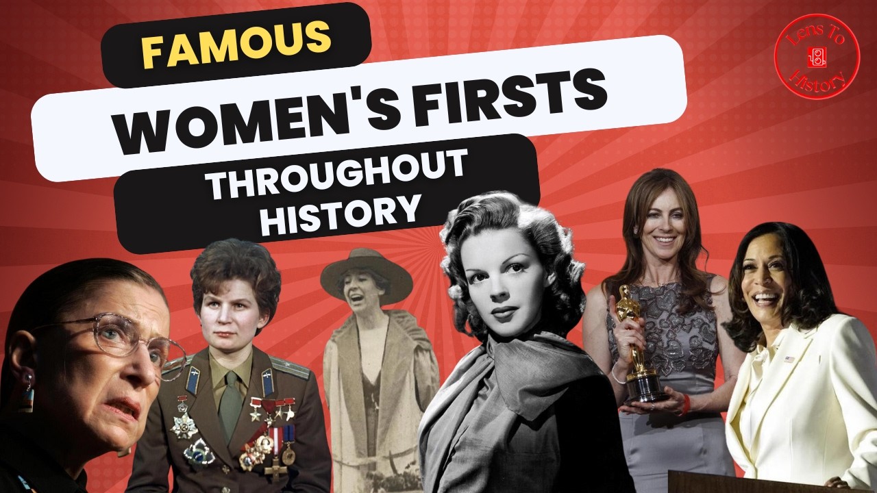 Famous Women's Firsts Throughout History #womenpower - YouTube