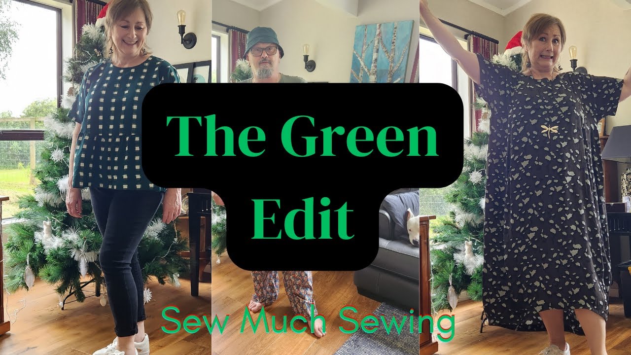 The Green Edit where I show you my green themed makes! - YouTube