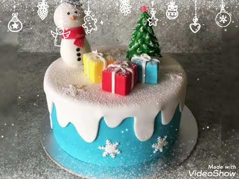 Yeni il tortları. Торт для новогодних 🎂🌲