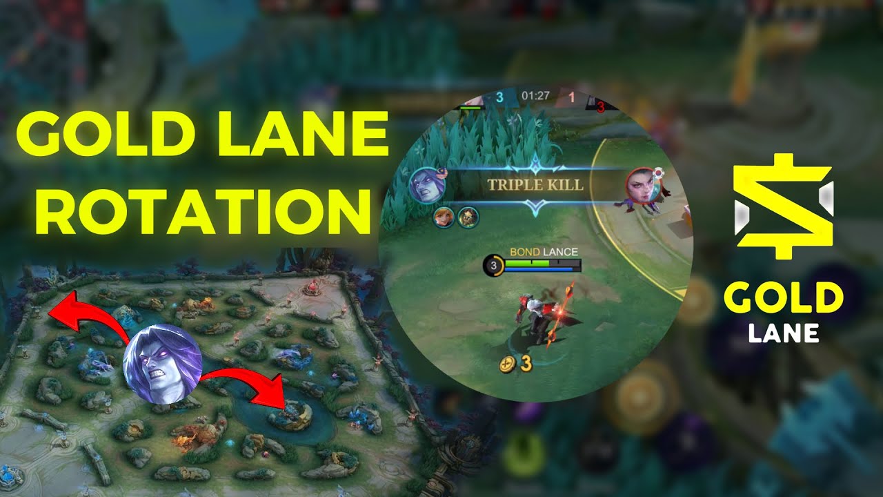 HOW TO GOLD LANE ROTATION (MLBB META GUIDE) | MOBILE LEGENDS - YouTube