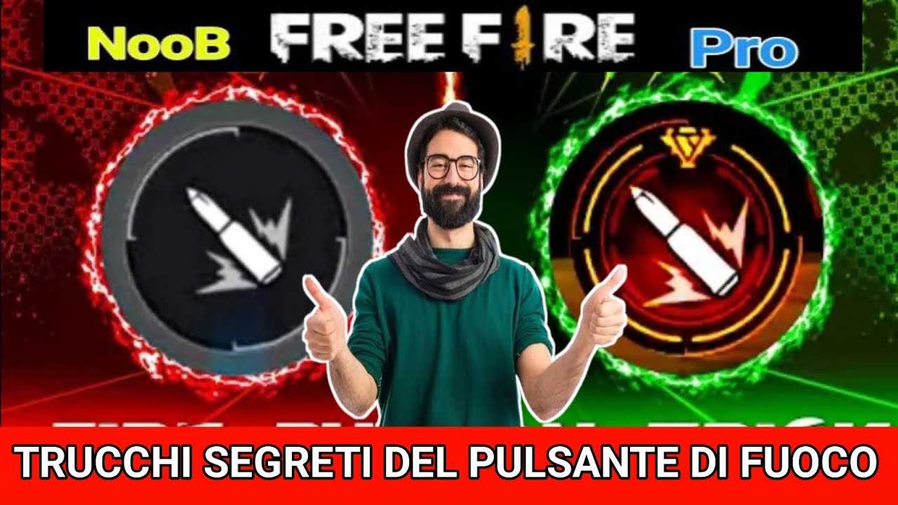 FIRE BUTTON segreto trucco in free fire! impostazioni del pulsante di ...
