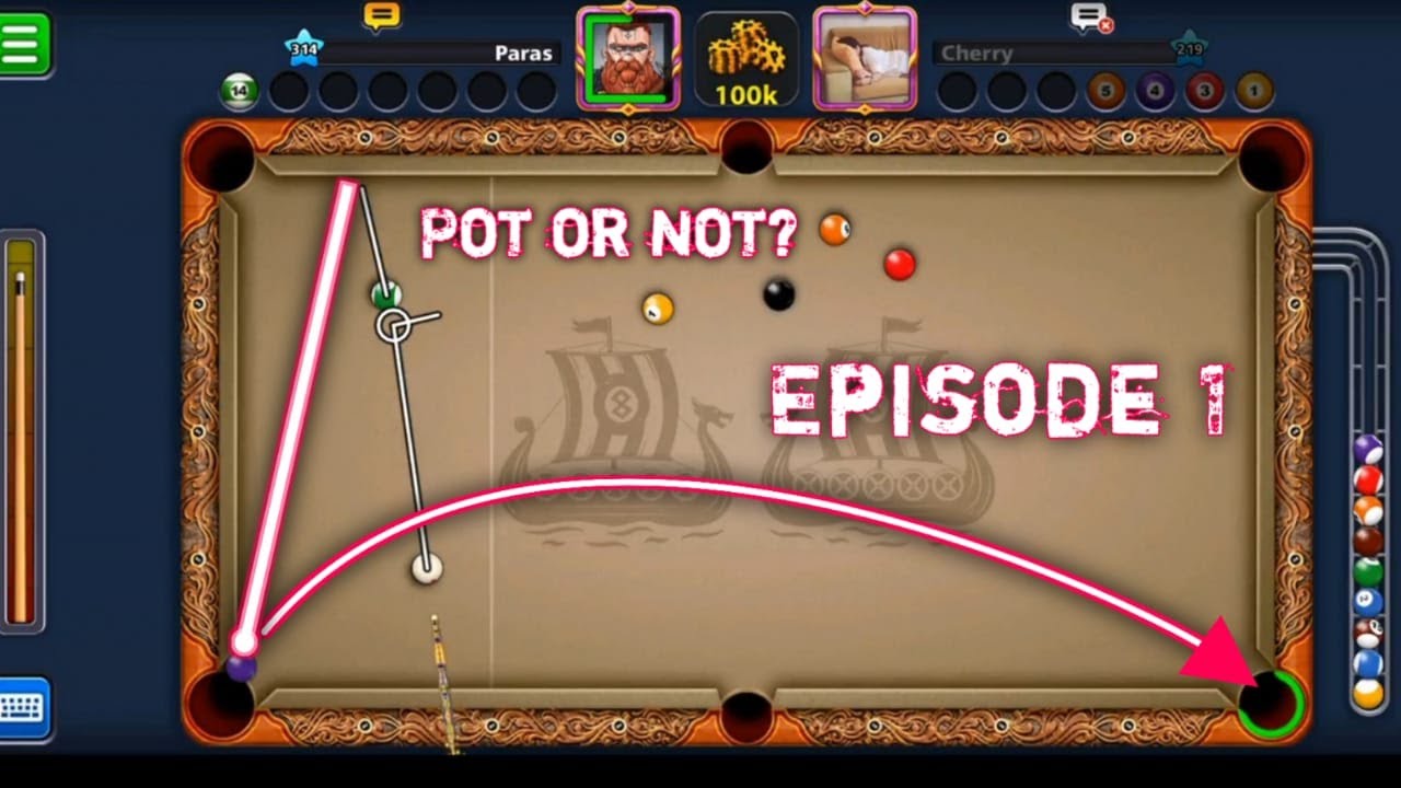 8 Ball Pool - Pot or not ? Can you guess ...? Episode 1 || Paras xD ...