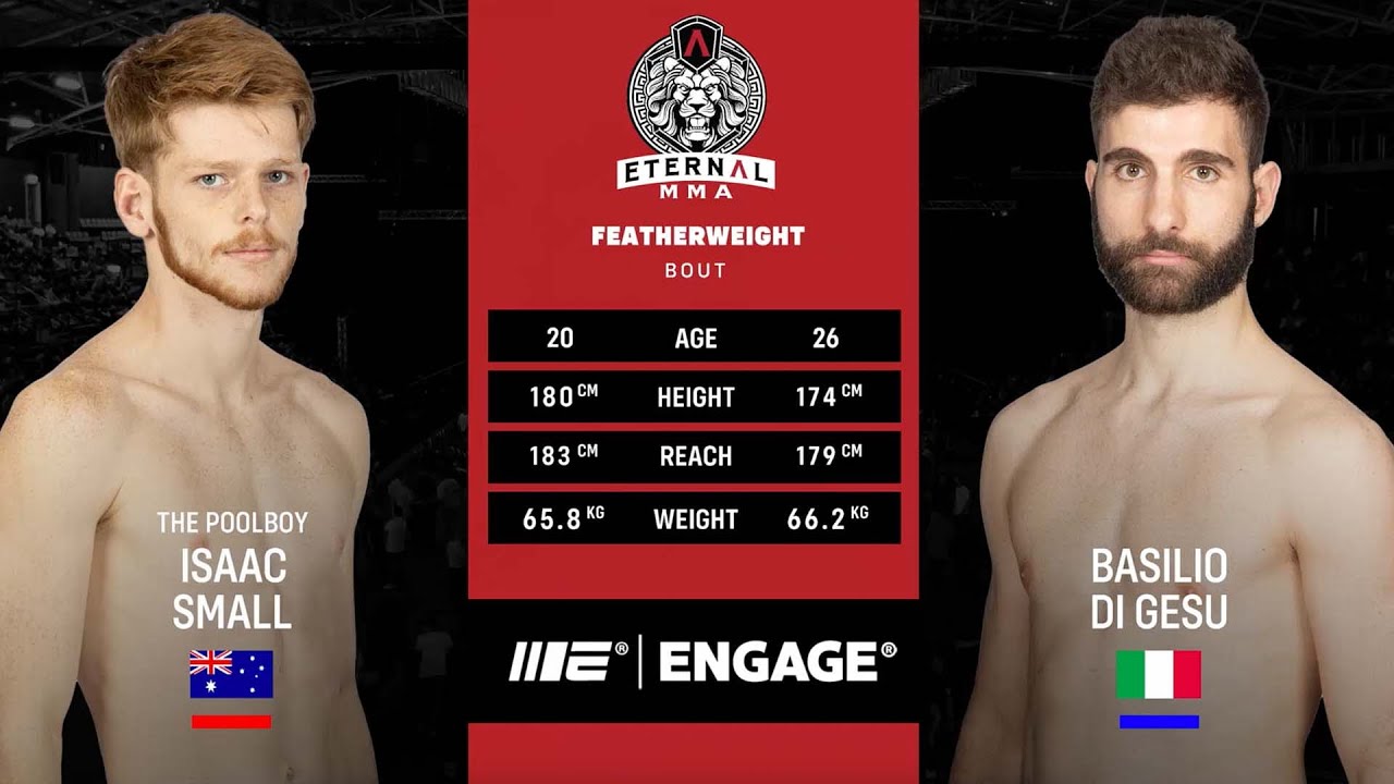 ETERNAL MMA 63 - ISAAC SMALL VS BASILIO DI GESU - YouTube
