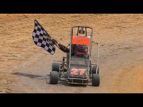 Junior Quarter Midgets Final 4# Laang Speedway 19-11-2023 - YouTube