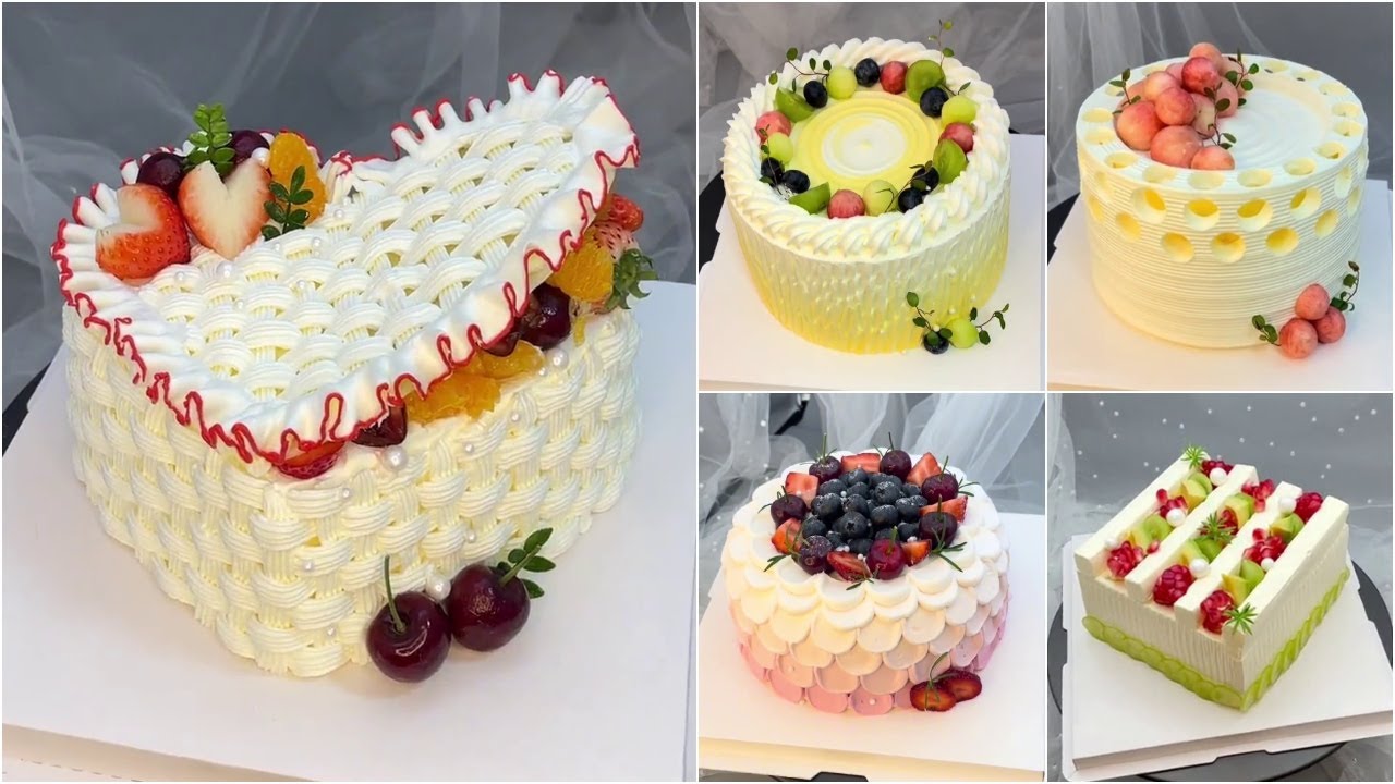 Cake Decorating Tutorial Floral Designs, Frosting Techniques, and ...