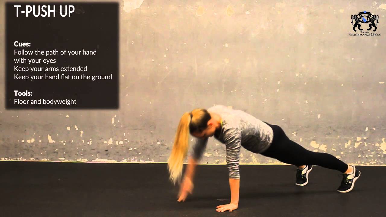 T Push Up - YouTube