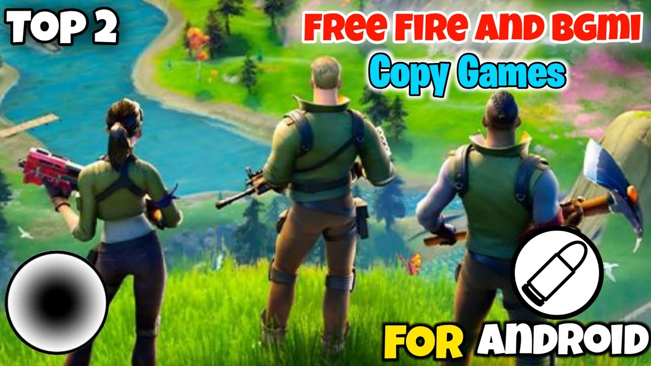 2 Best Full Copy Game Of Free Fire or BGMI (Offline) | Free Fire & BGMI ...