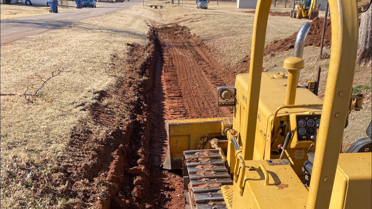 Ditch work - YouTube