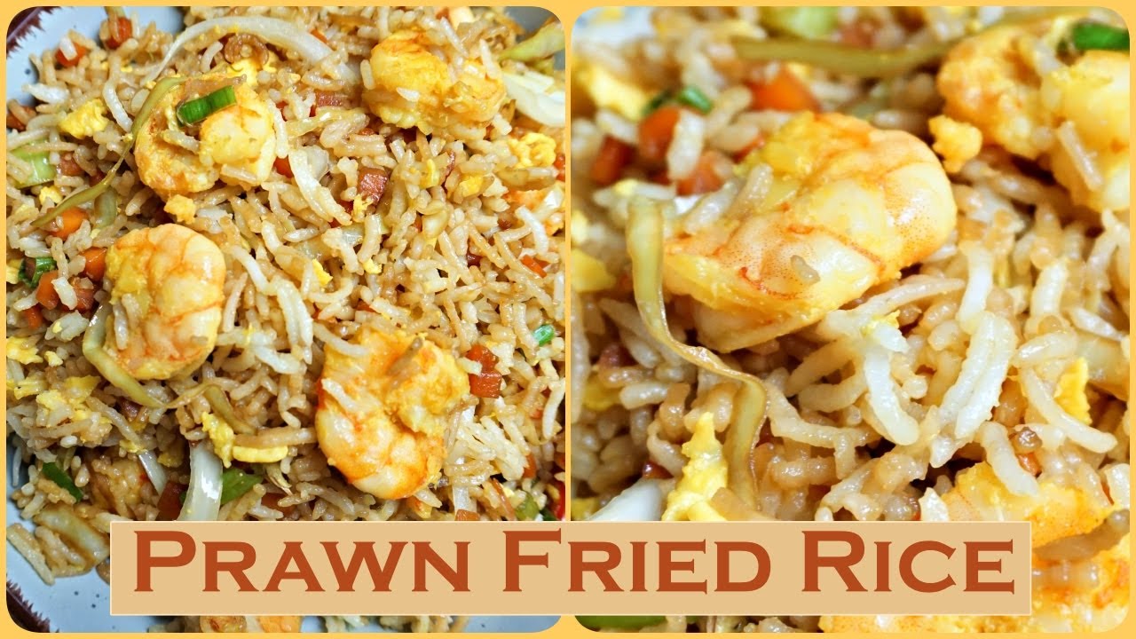 How to make Shrimp Fried Rice|இறால் ப்ரைட் ரைஸ்|gebratener Reis mit ...