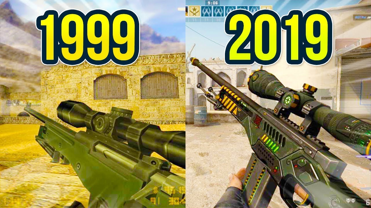 Evolution of the AWP in Counter Strike 1999 - 2019 - YouTube