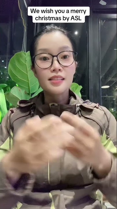 we wish you a Merry Christmas by ASL - YouTube