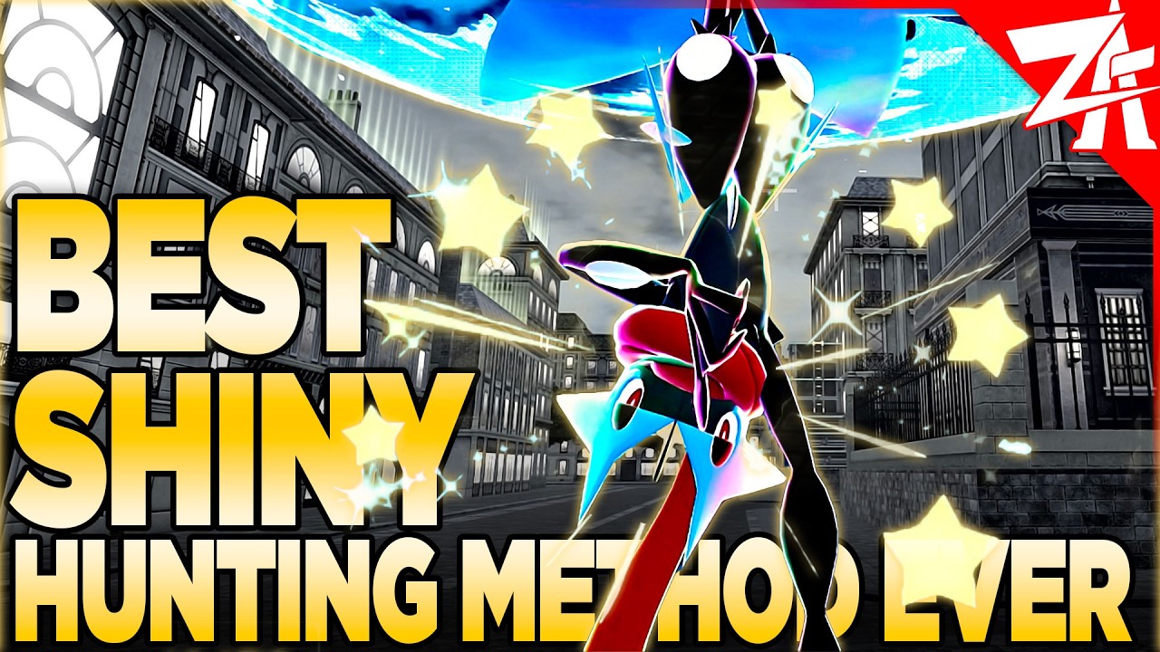 The BEST Shiny Hunting Method EVER - Pokemon Legends Z-A - YouTube