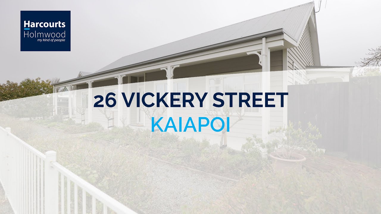 FOR SALE - 26 Vickery Street, Kaiapoi - Duncan McGregor - Harcourts ...