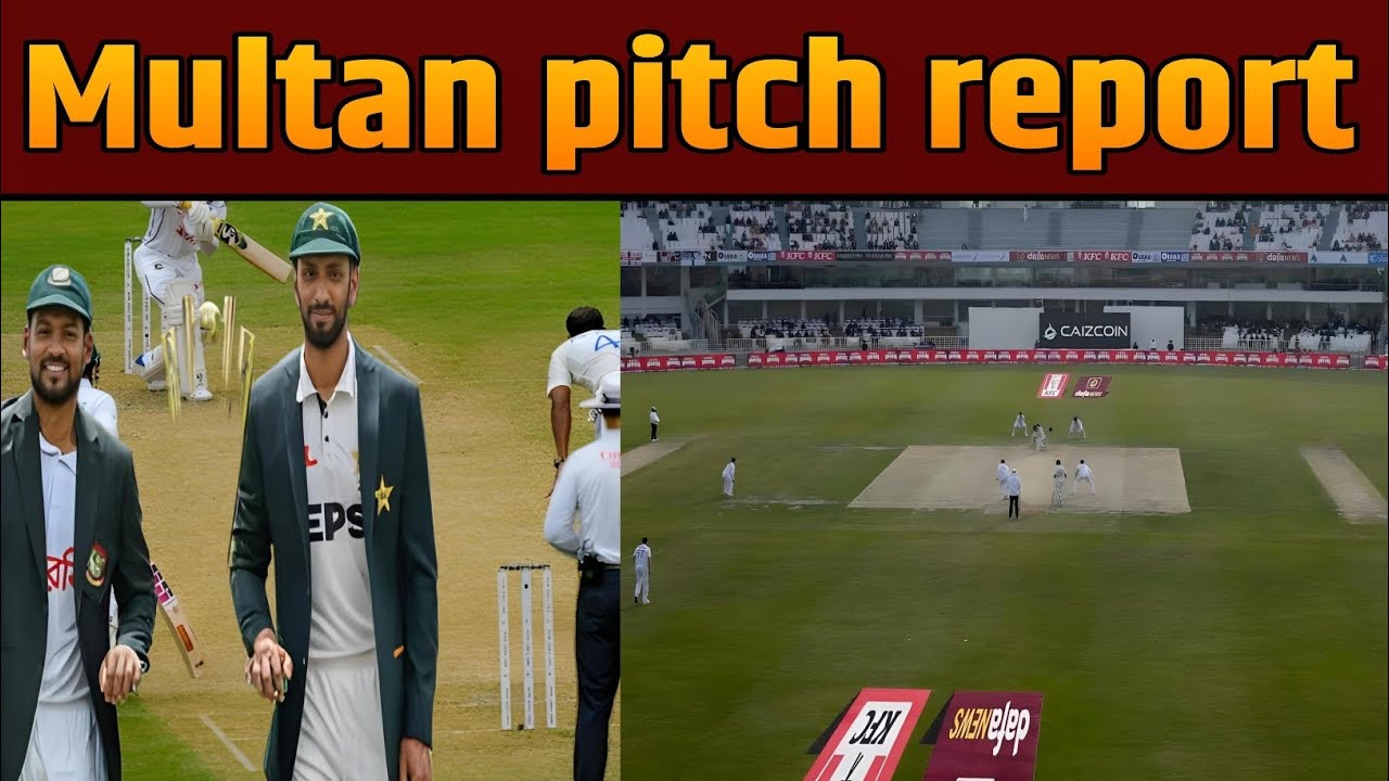 "Multan Test: Green Wicket Favoring England – Shan Masood's Insights ...