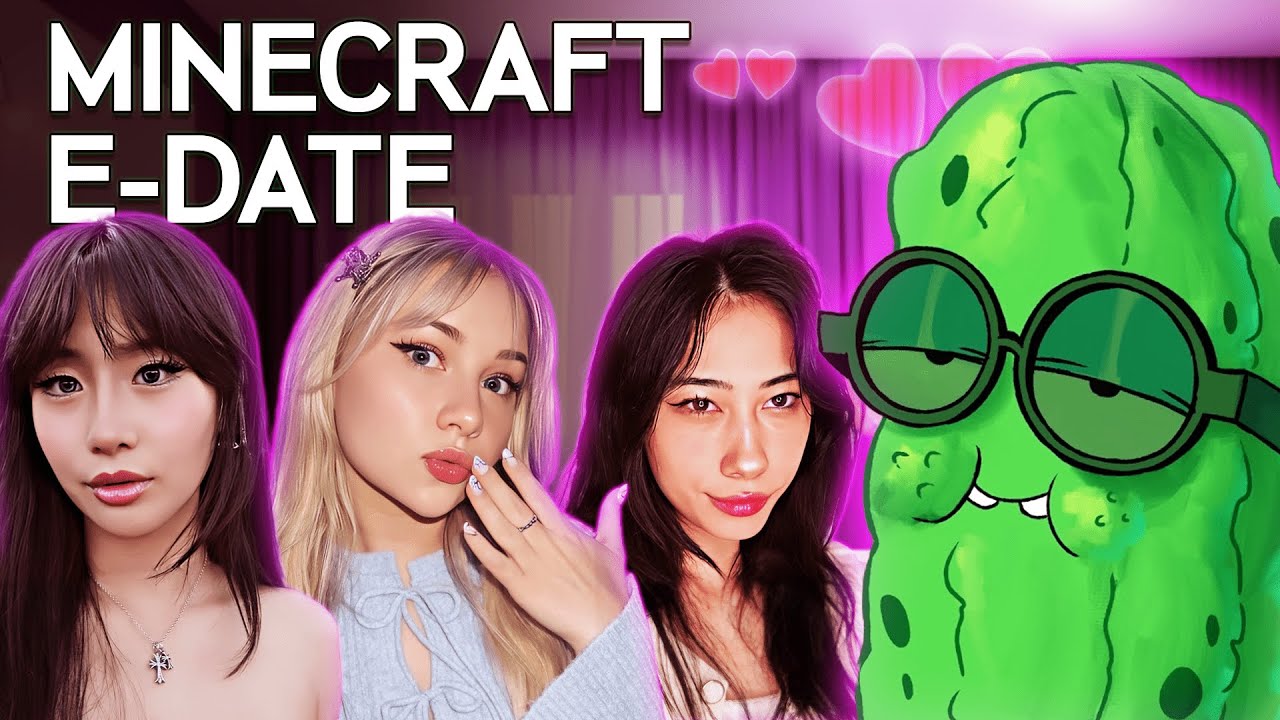 10 Women vs. 1 Pickle... (CheapPickle Minecraft E-Date) - YouTube