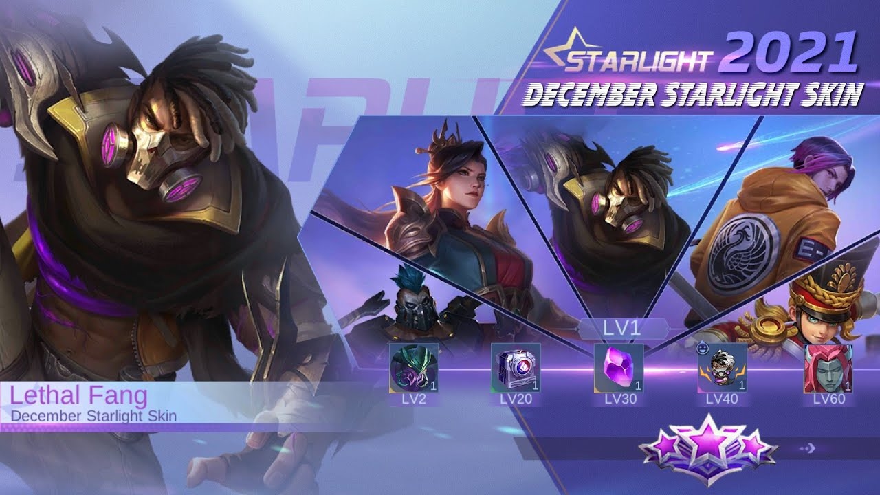 DECEMBER STARLIGHT SKIN 2021 - ALL REWARDS IN DECEMBER STARLIGHT ...