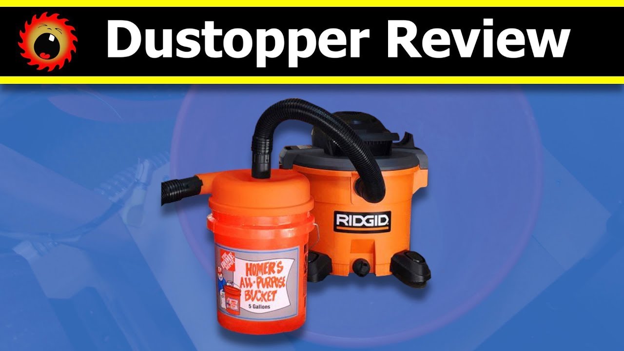 Dustopper Review, and comparison with a Dust Deputy - YouTube