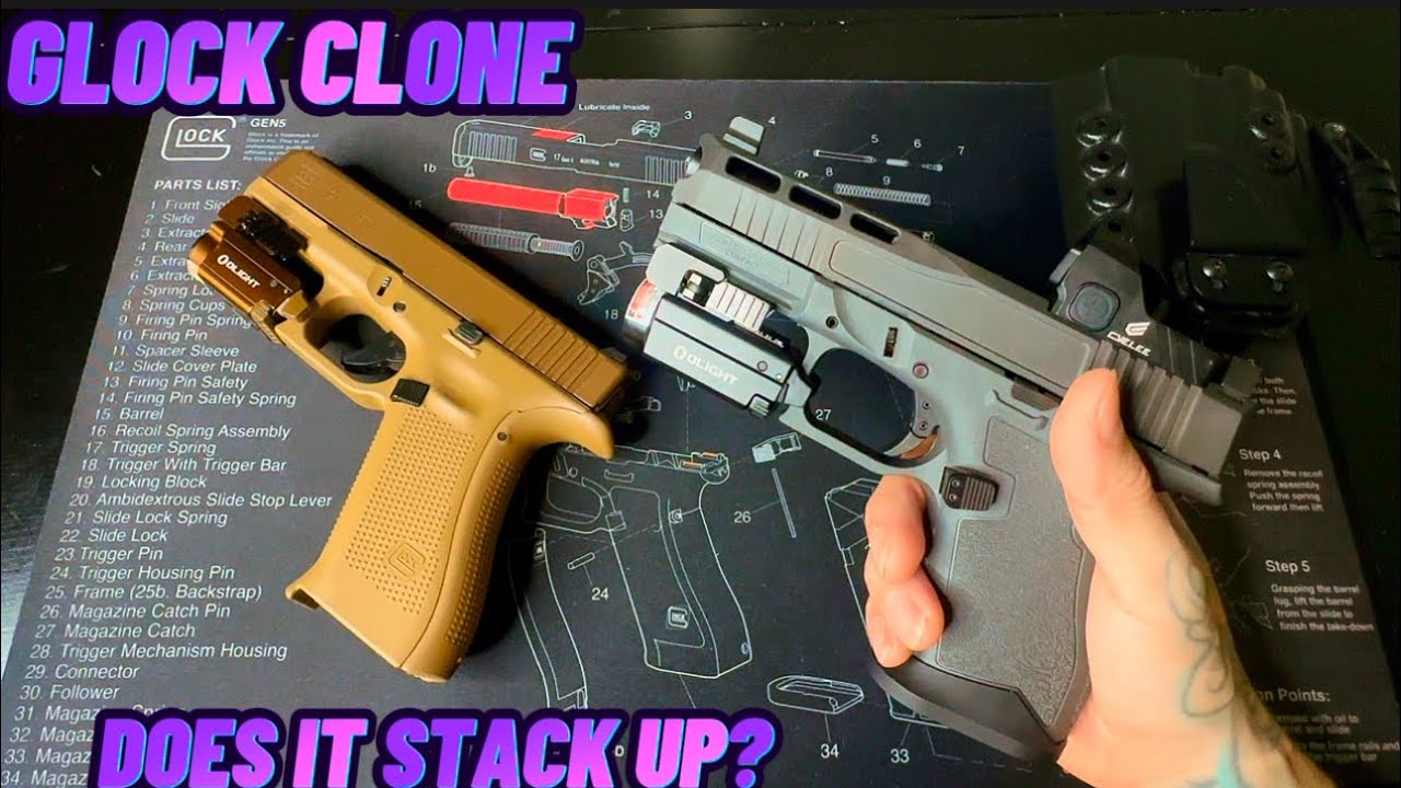 GLOCK 19X VS PSA DAGGER *CAN THE GLOCK CLONE COMPETE* - YouTube