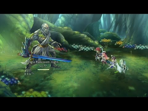 Another Eden: Ogre Rancorem: Light turn 3 clear with slash team - YouTube