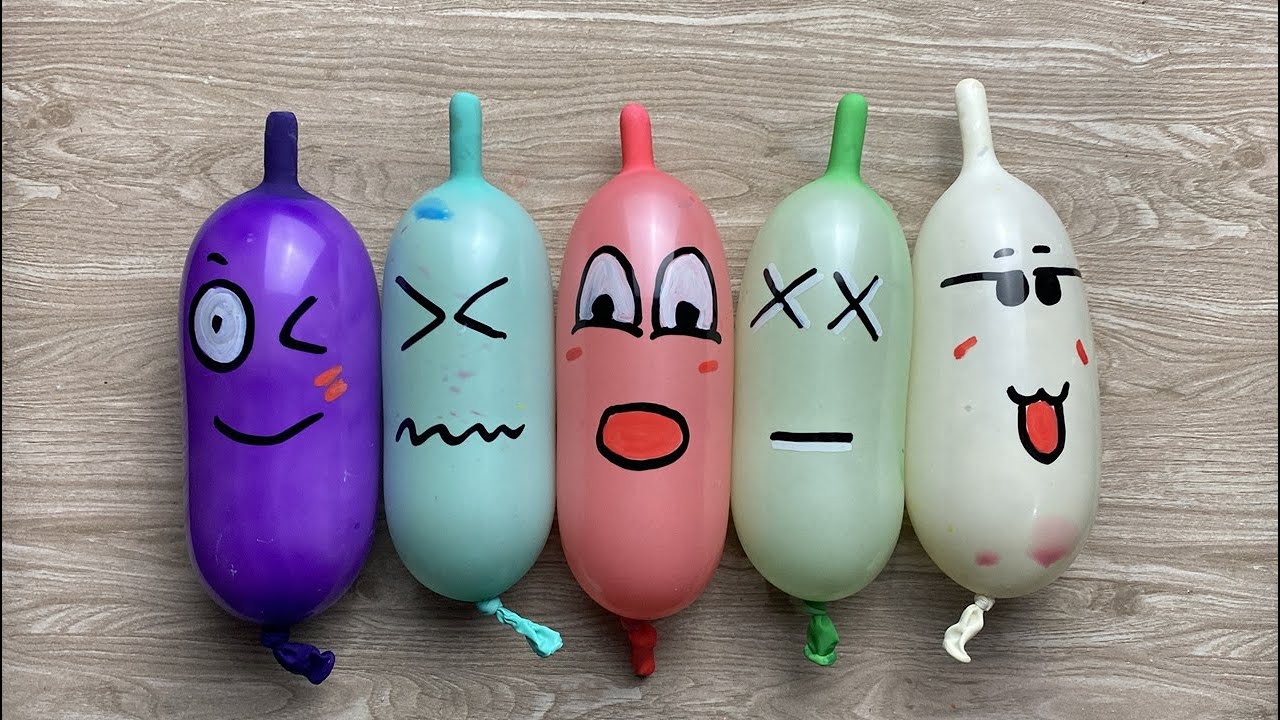 ASMR Balloon Tapping with Slime Sounds: Relaxing, Satisfying Moments 🎶 ...