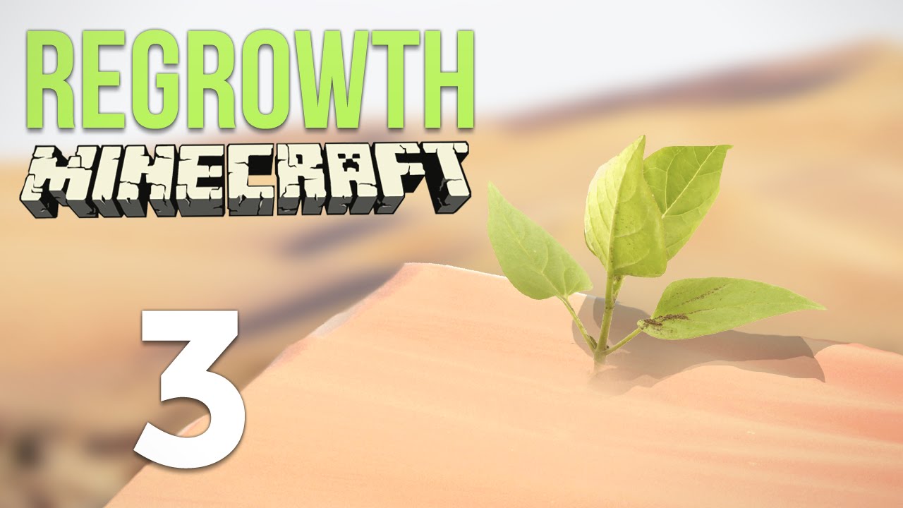 Minecraft Regrowth Modpack Ep 3: Learning to Farm - YouTube