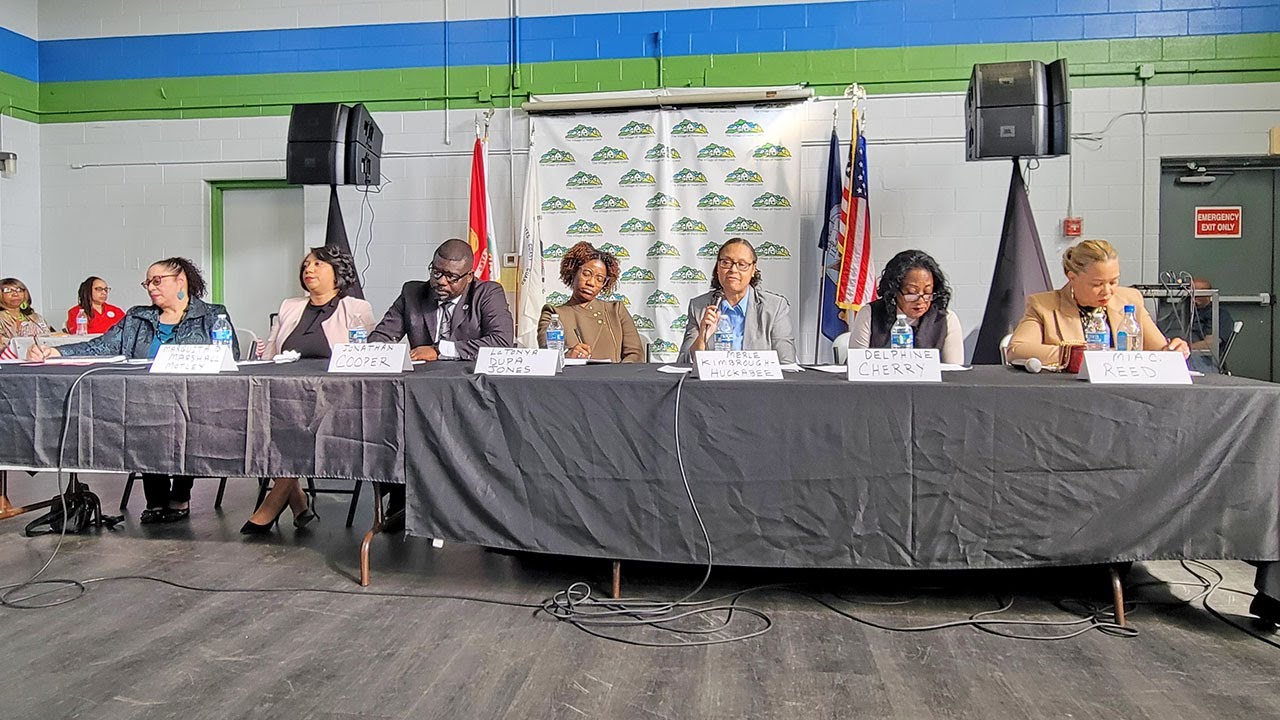 LWV Hazel Crest trustee forum - YouTube