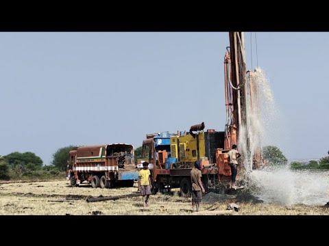 Without Water Checking || 195 Feet Borehole 5Hp Water || Step By Step ...