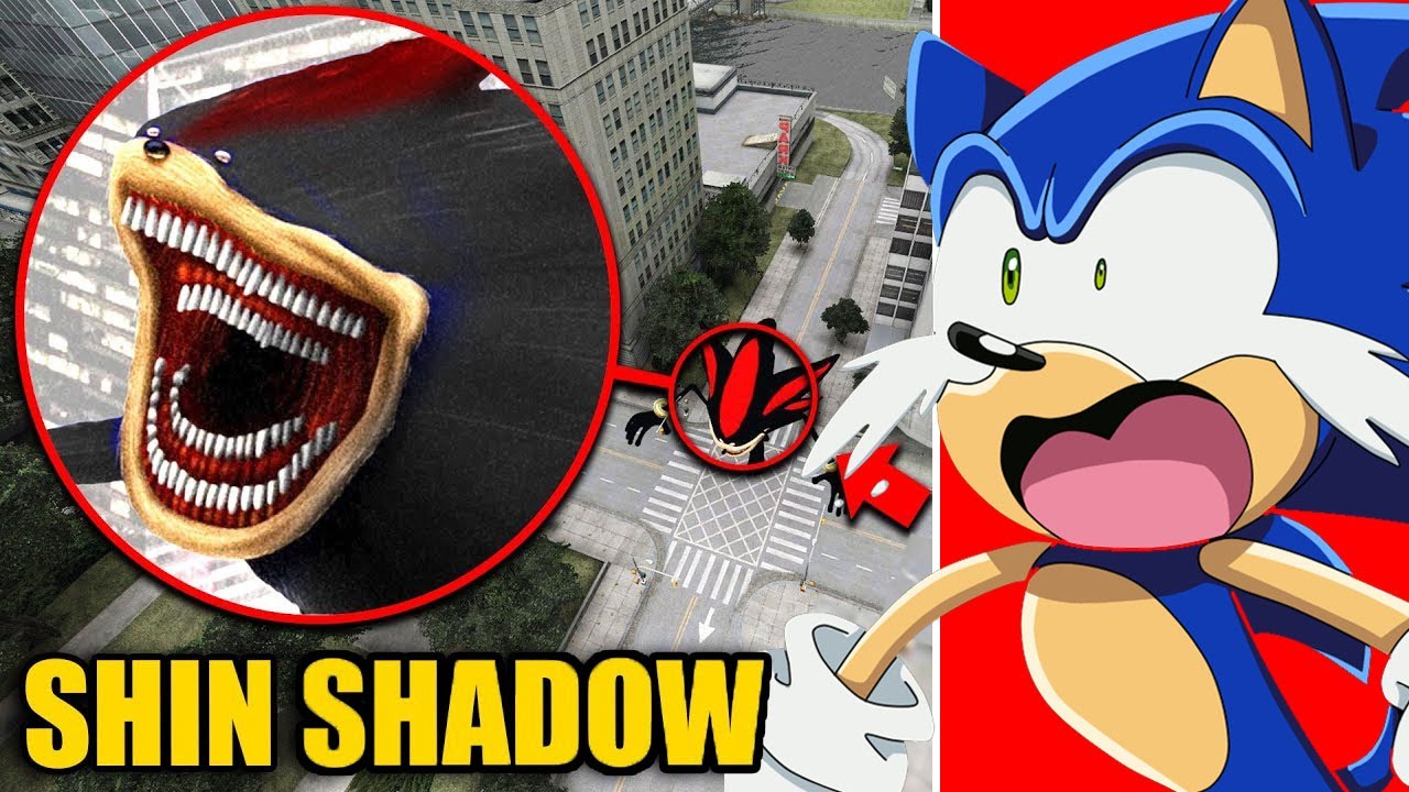 Un DRON capta a SHIN SHADOW en la ciudad 😱 SHIN SONIC TAPES en ...