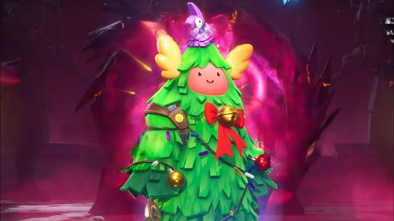 Fortnite Win As Guffmas Tree Full Gameplay - YouTube