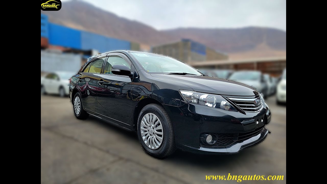 TOYOTA ALLION AÑO 2010 COLOR NEGRO - YouTube