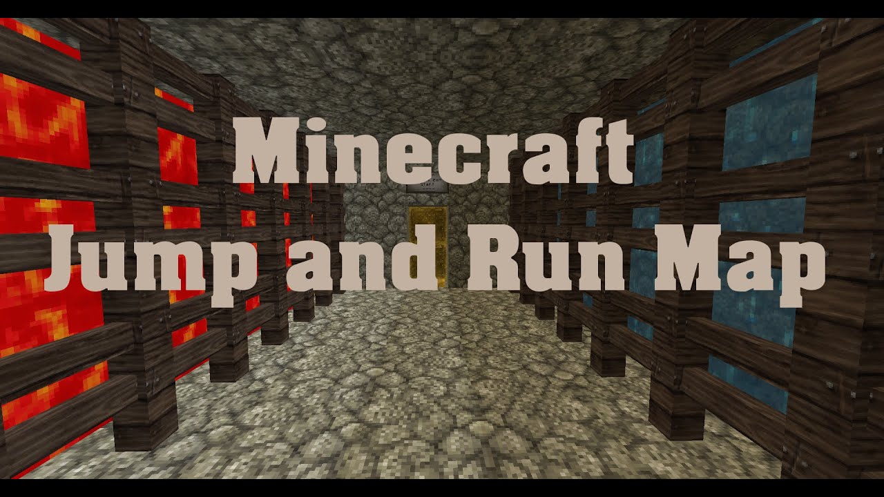 Minecraft Jump and Run Map - YouTube