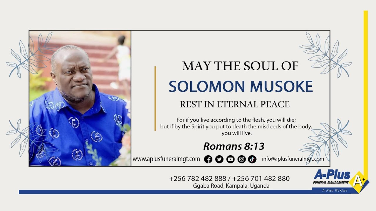 Burial of the Late Solomon Musoke - YouTube