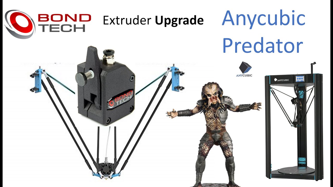 Bondtech Extruder Upgrade beim Anycubic Predator - YouTube