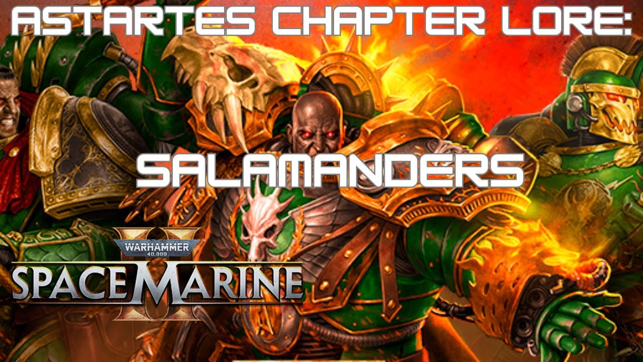 Warhammer 40k Space Marine 2 Chill Gameplay and Lore: Salamanders - YouTube