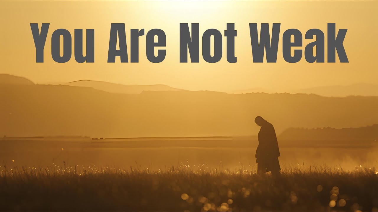 You Are Not Weak, You Are Overwhelmed - YouTube