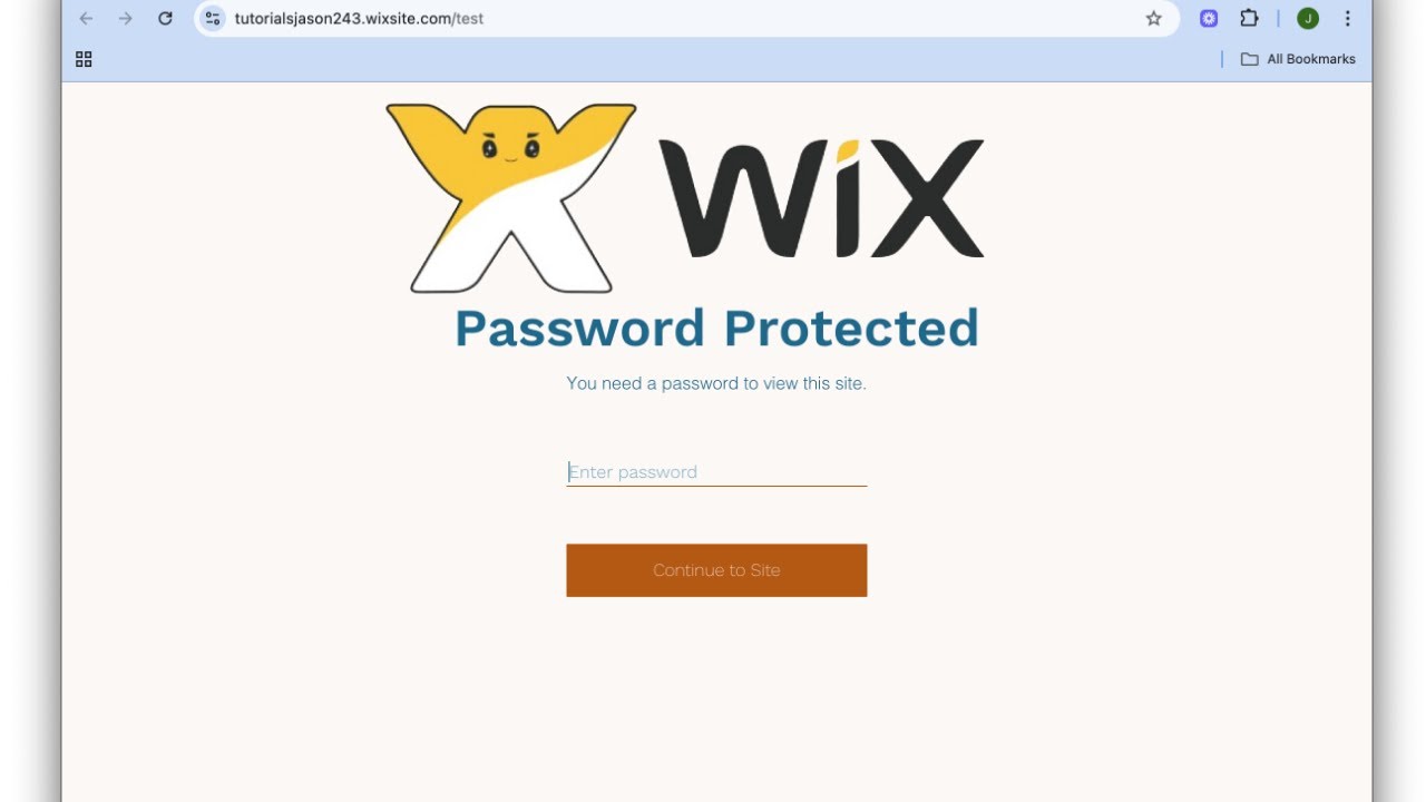 HOW TO ADD PASSWORD TO YOUR WIX WEBSITE (STEP BY STEP) - YouTube