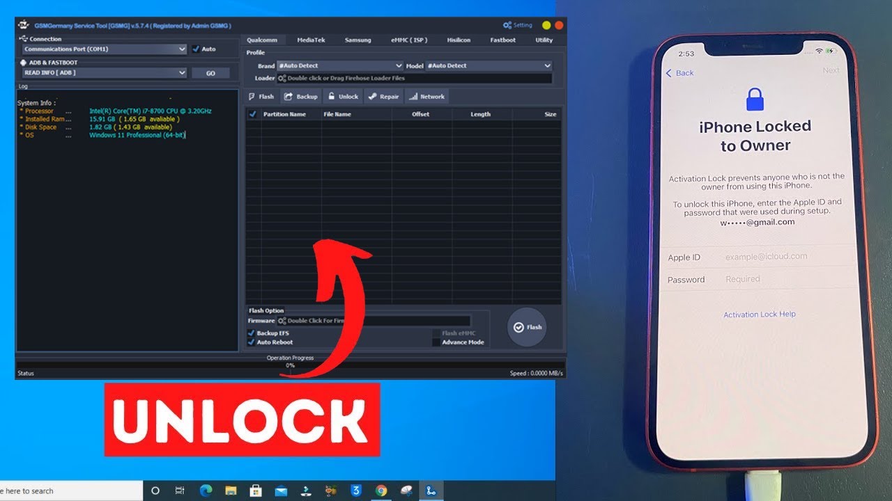 Delete/ Remove🔓 Unlock Your iPhone🔓 Bypass The Activation Lock with ...