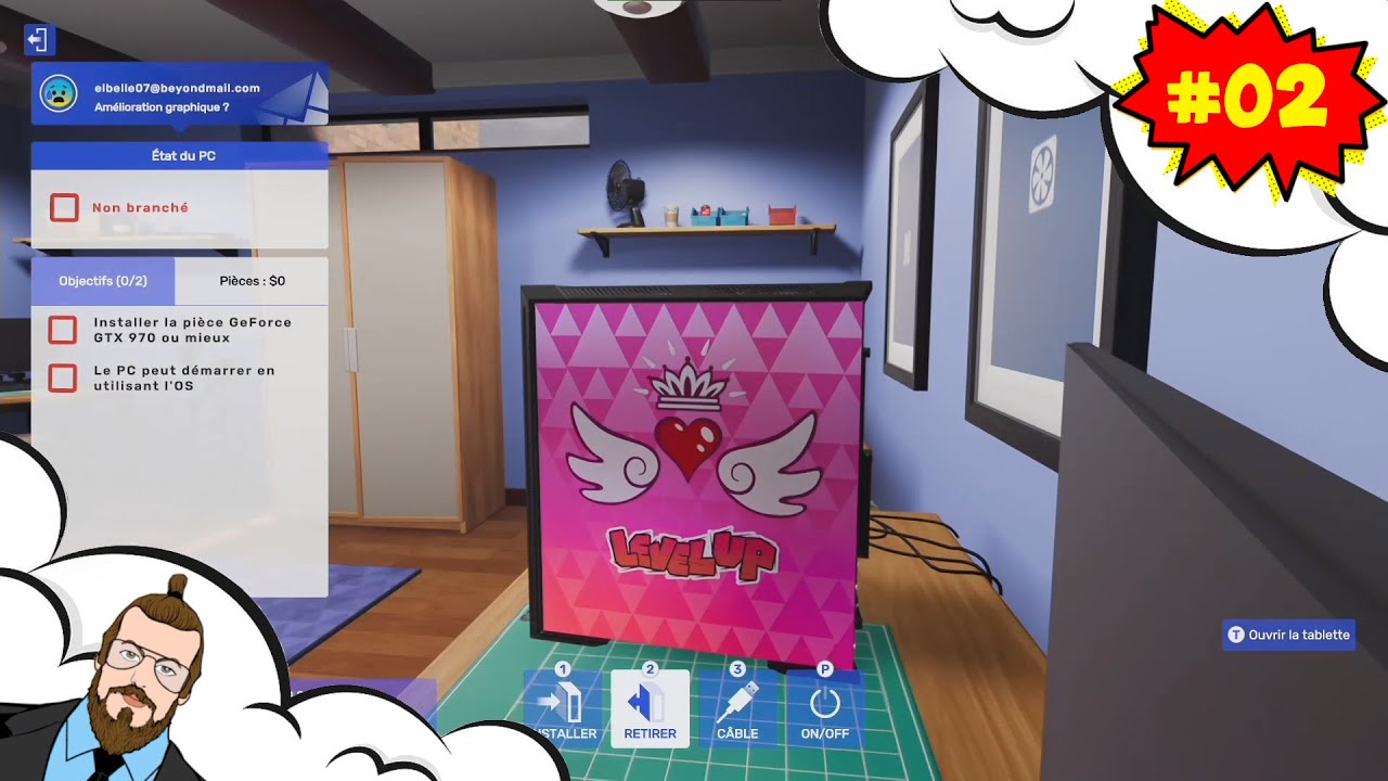 PC Building Simulator 2 #2 : LEVEL UP ! - YouTube