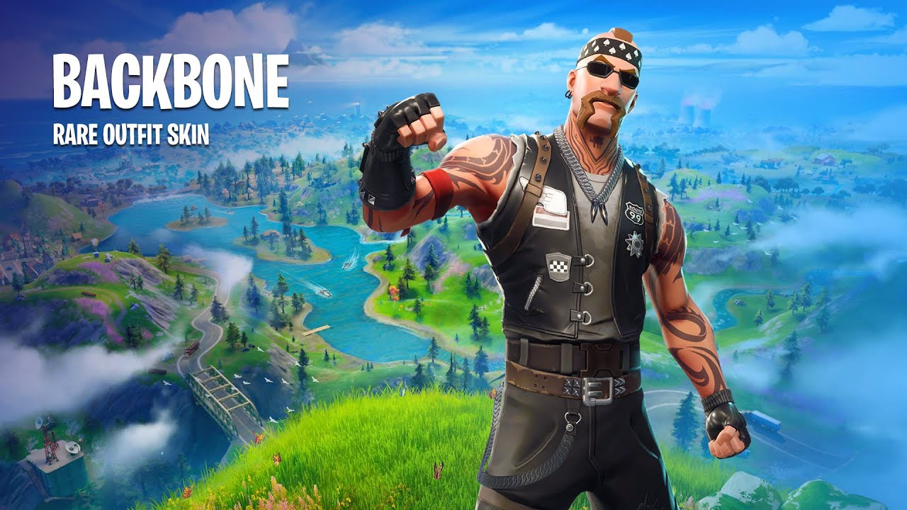 Backbone | Rare Outfit Skin | Fortnite - YouTube
