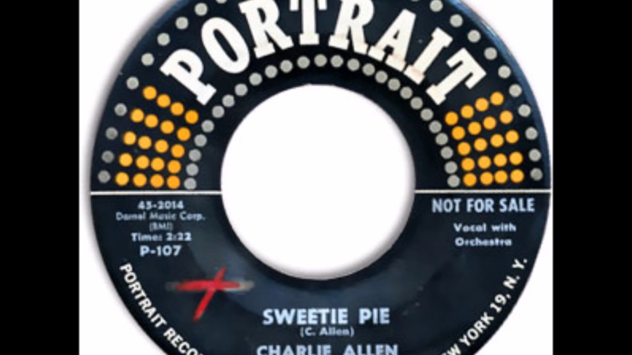 Charlie Allen & Group - Sweetie Pie - Portrait 2015 - 1962 - YouTube