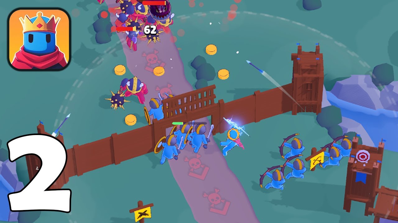 Thronehill: Kingdom Defense - Part 2 Stickman Castle Defense - Gameplay ...