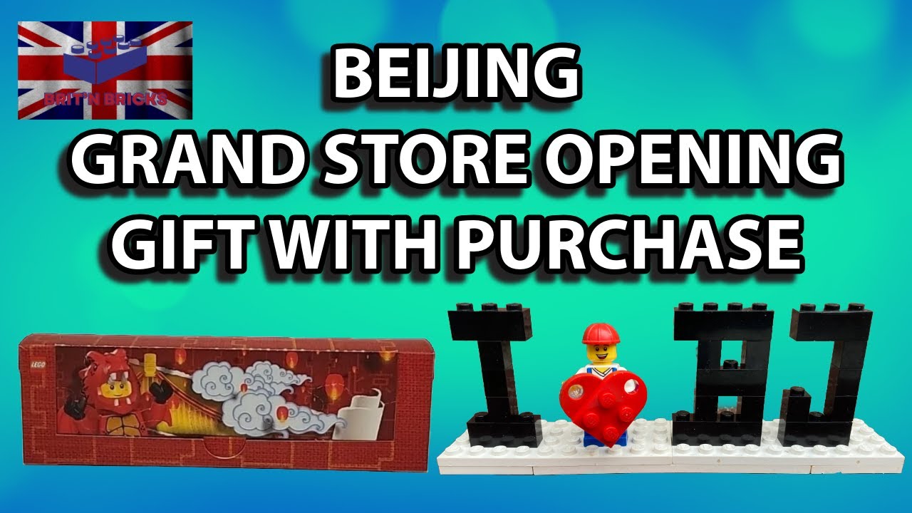 LEGO set BEIJINGSTANDEE - I ️ Beijing Standee - GWP - Build and Review ...